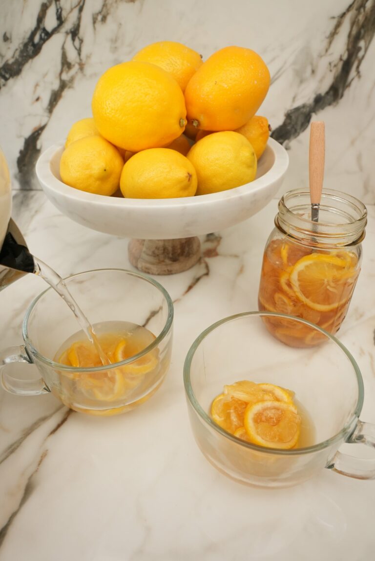 Honey Lemon Tea - CJ Eats Recipes