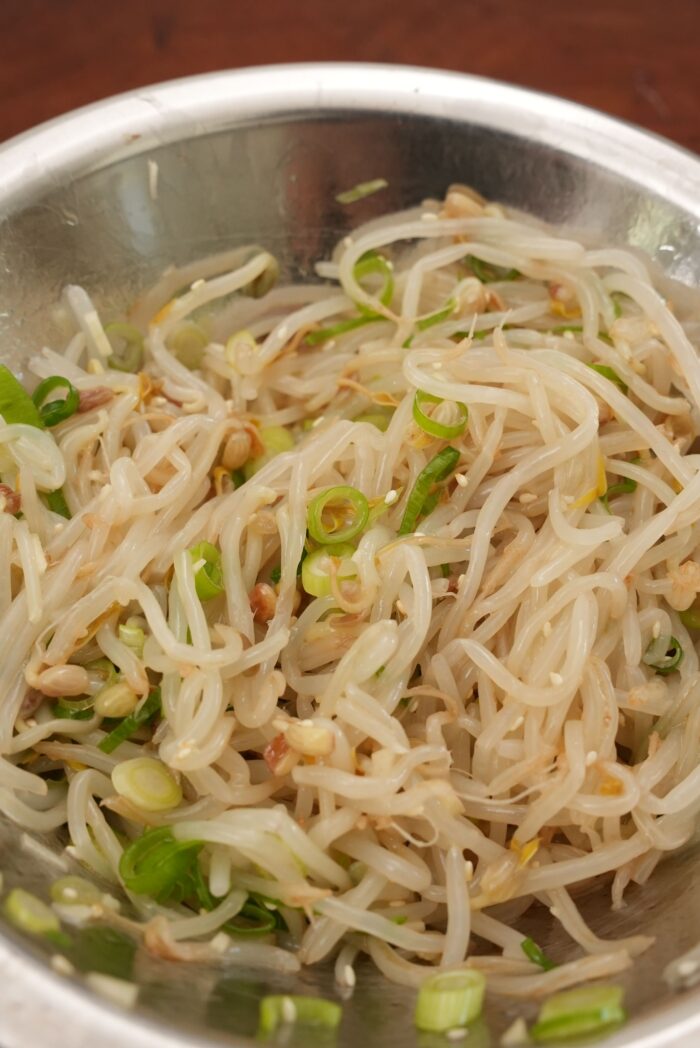 Korean Bean Sprout Side Dish - CJ Eats Recipes