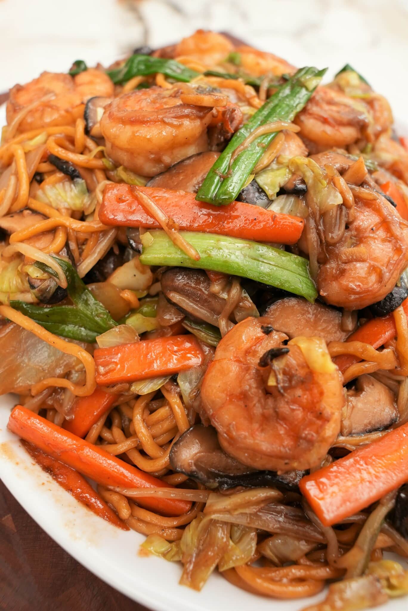 Shrimp Lo Mein - CJ Eats Recipes