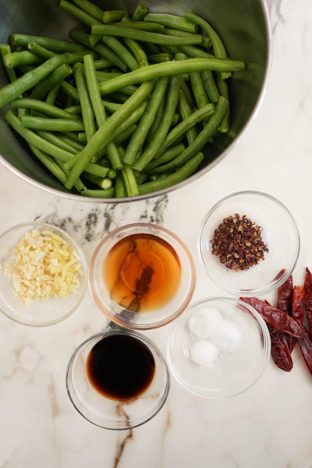 Spicy Sichuan Green Beans (VIDEO) - CJ Eats Recipes