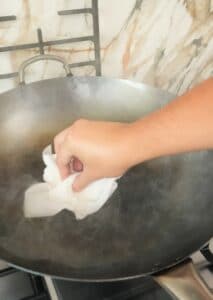 How to Season a Wok at Home and Wok Maintenance (VIDEO) - CJ Eats Recipes