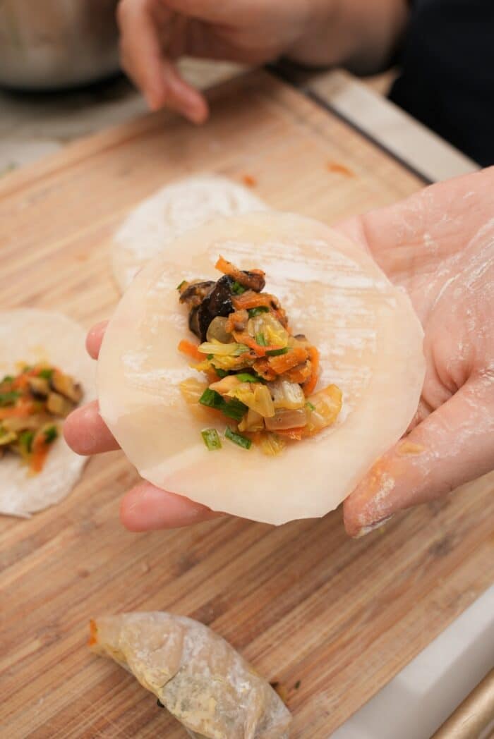 Vegetable Dumplings - CJ Eats Recipes