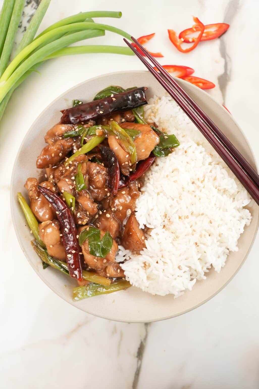 Mongolian Chicken - The Best! (VIDEO) - CJ Eats Recipes