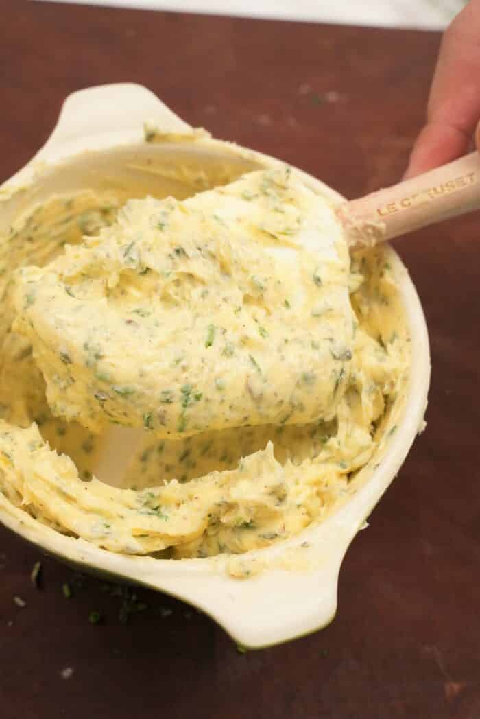 Easy Garlic Herb Compound Butter Video Cj Eats Recipes