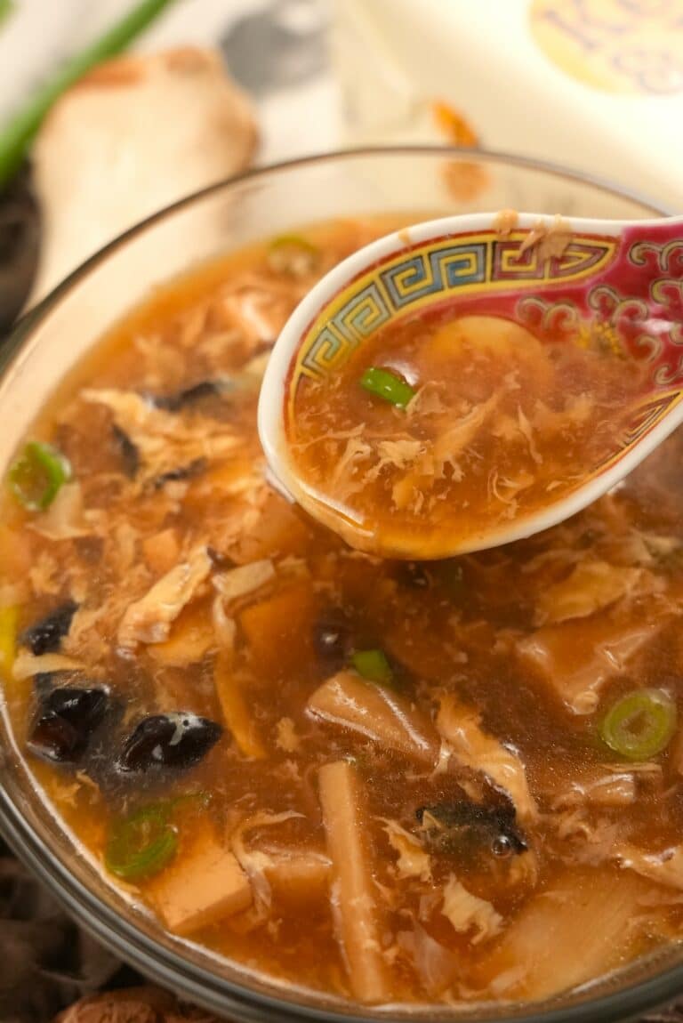 Hot and Sour Soup (20 Minutes!) (VIDEO) - CJ Eats Recipes