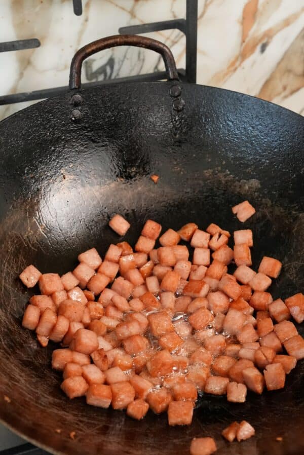 15 Min Spam Fried Rice - Quick + Easy! (VIDEO) - CJ Eats Recipes