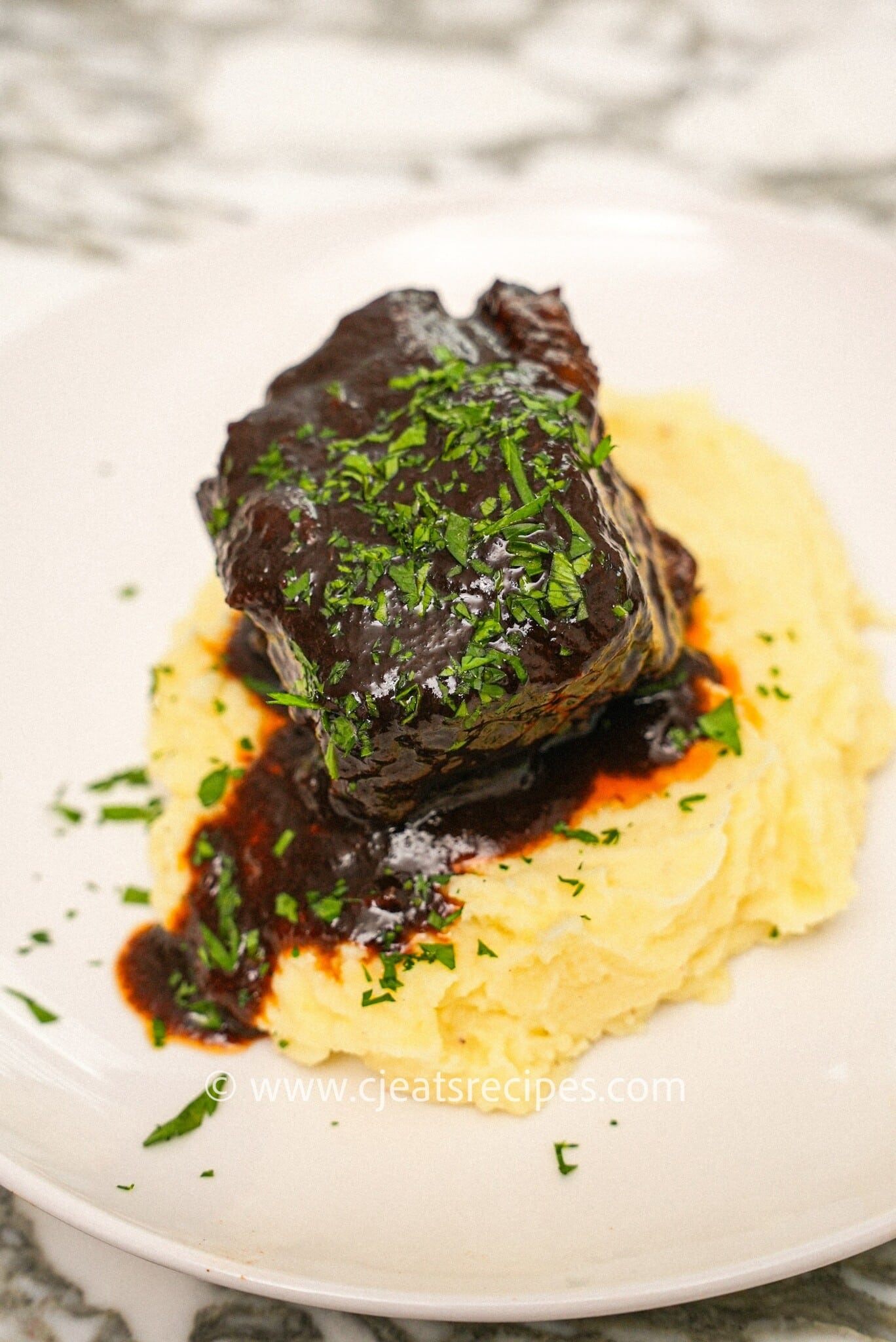 Braised Beef Short Ribs (Video) - CJ Eats Recipes