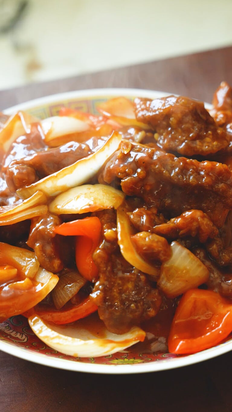 Beijing Beef - Takeout Copycat! (VIDEO) - CJ Eats Recipes