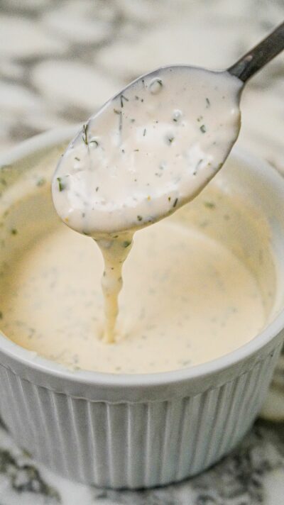 Easy Homemade Ranch Dressing (VIDEO) - CJ Eats Recipes