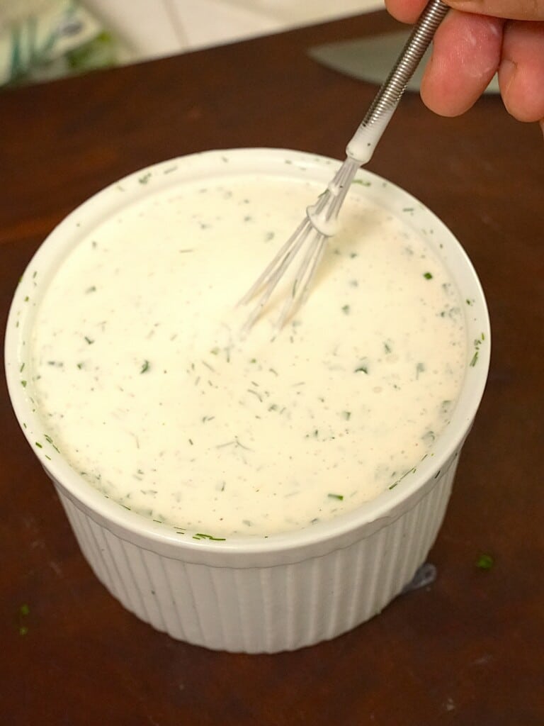 Easy Homemade Ranch Dressing (VIDEO) - CJ Eats Recipes
