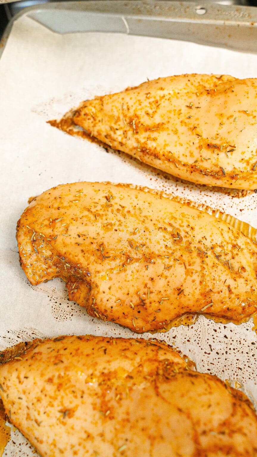 Baked Chicken Breast - JUICY and MOIST! (VIDEO) - CJ Eats Recipes