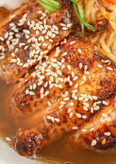 15 Minute Chicken Ramen - Quick + Easy! (VIDEO) - CJ Eats Recipes