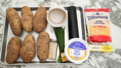 Twice Baked Potatoes (Best Method!) (VIDEO) - CJ Eats Recipes