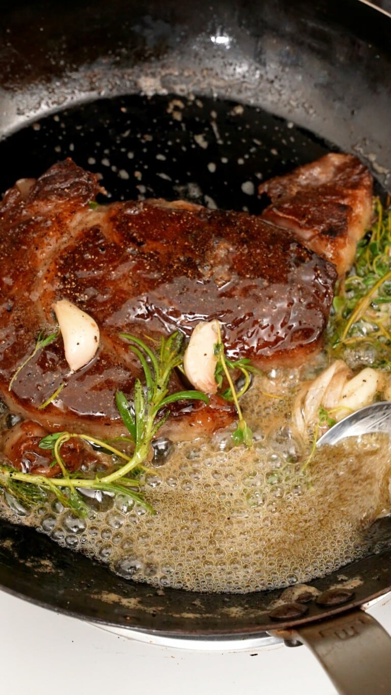 How to Cook the Perfect Pan Seared Steak (VIDEO) - CJ Eats Recipes