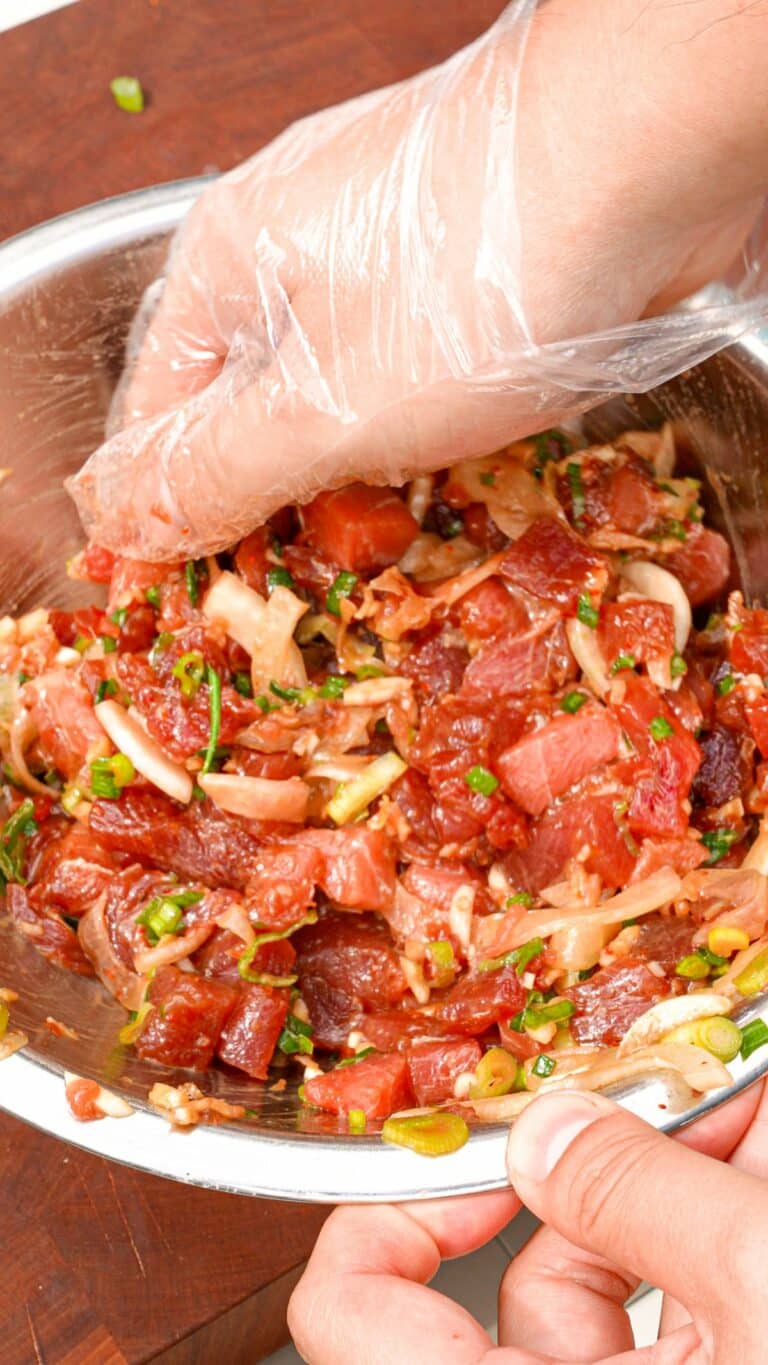 Ahi Tuna Poke - Authentic Recipe! (VIDEO) - CJ Eats Recipes