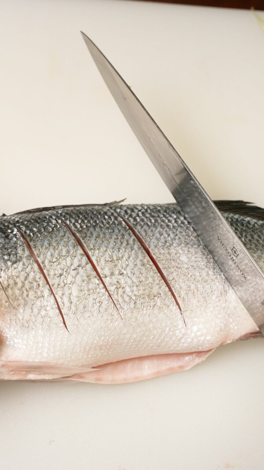 Chinese Sizzling Oil Steamed Fish (VIDEO)