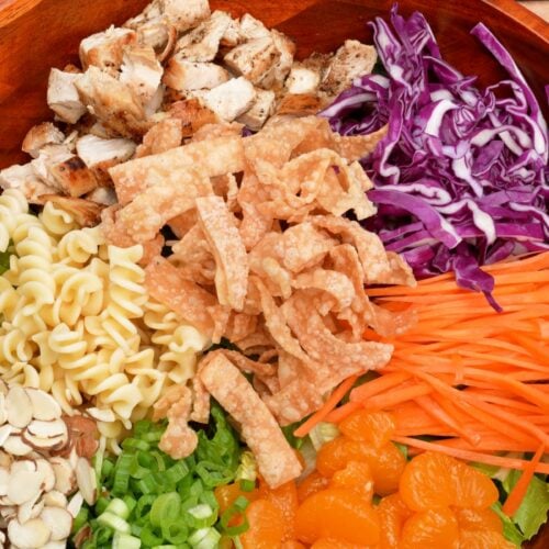 Chopped Chinese Chicken Salad (VIDEO) - CJ Eats Recipes