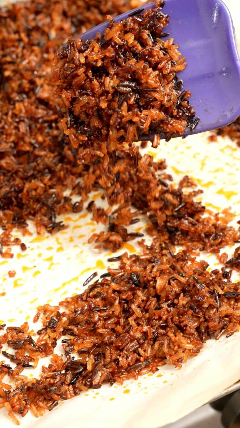 Crispy Rice Salad - Light and Crunchy! (VIDEO) - CJ Eats Recipes