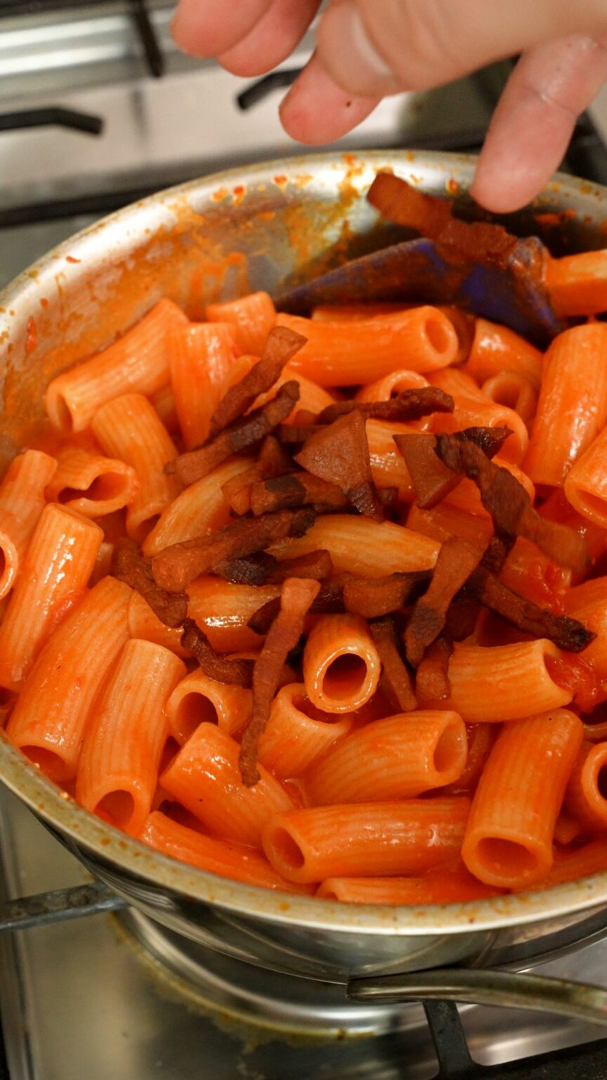 Pasta Amatriciana - Authentic Recipe! (VIDEO) - CJ Eats Recipes