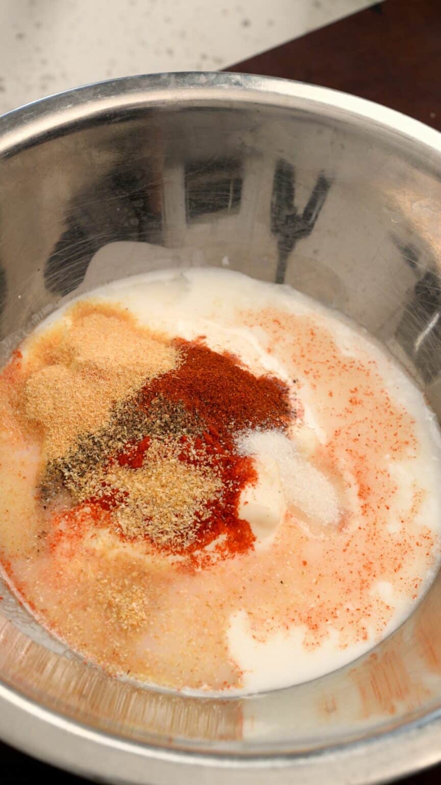 Popeyes Blackened Ranch - EXACT COPYCAT (VIDEO) - CJ Eats Recipes