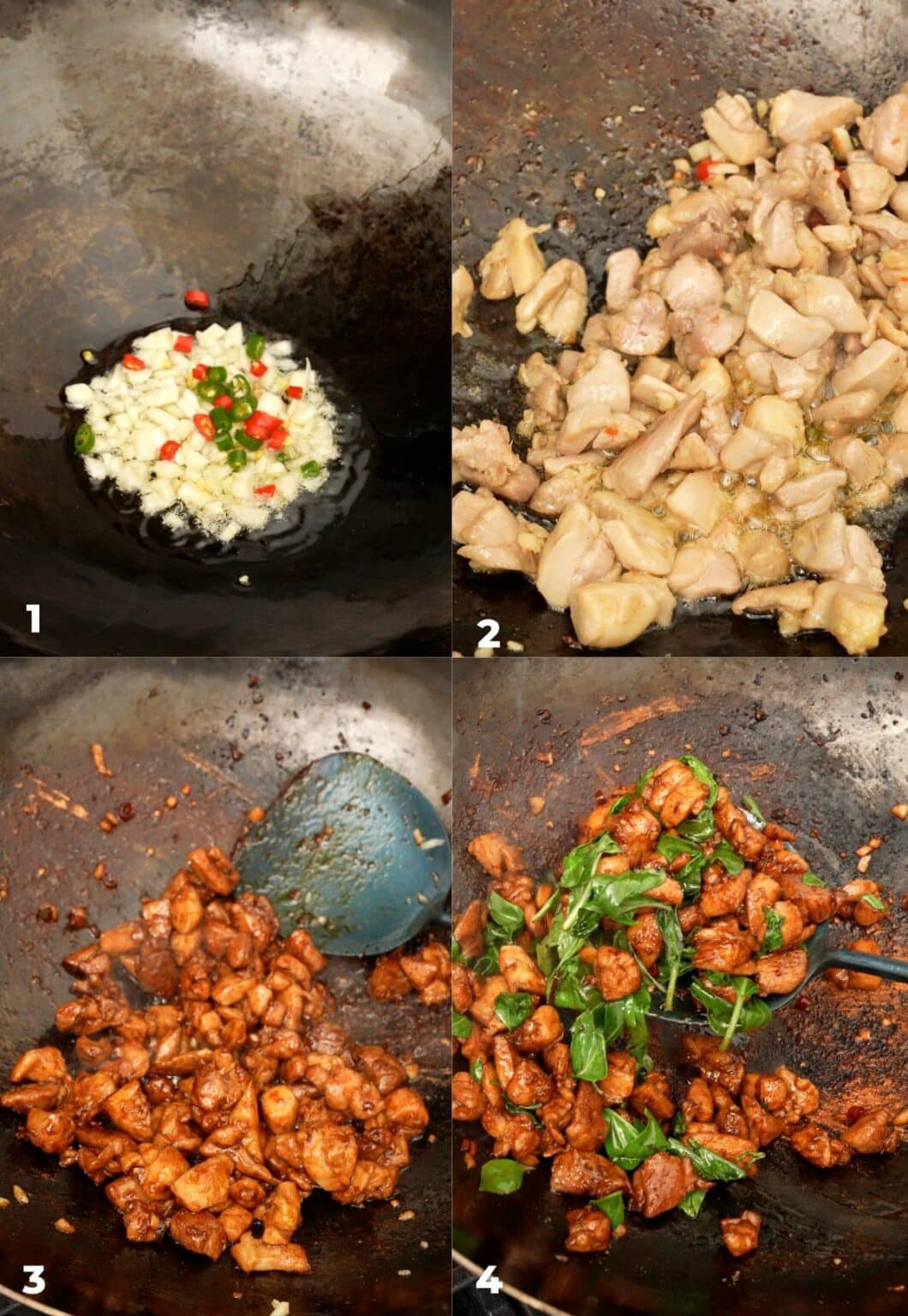 Thai Basil Chicken (Gai Pad Krapow) - Easy in 20 Min! (VIDEO) - CJ Eats Recipes